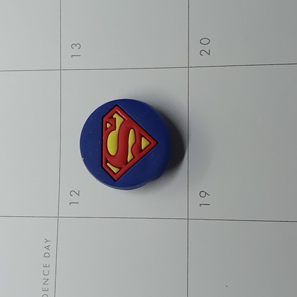 Accessories | Superman Croc Charm | Poshmark